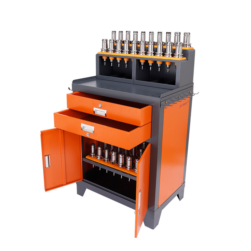 Strong Wind CNC Tool Holder Storage Cabinet - HSK BT40 Auxiliary Workbench