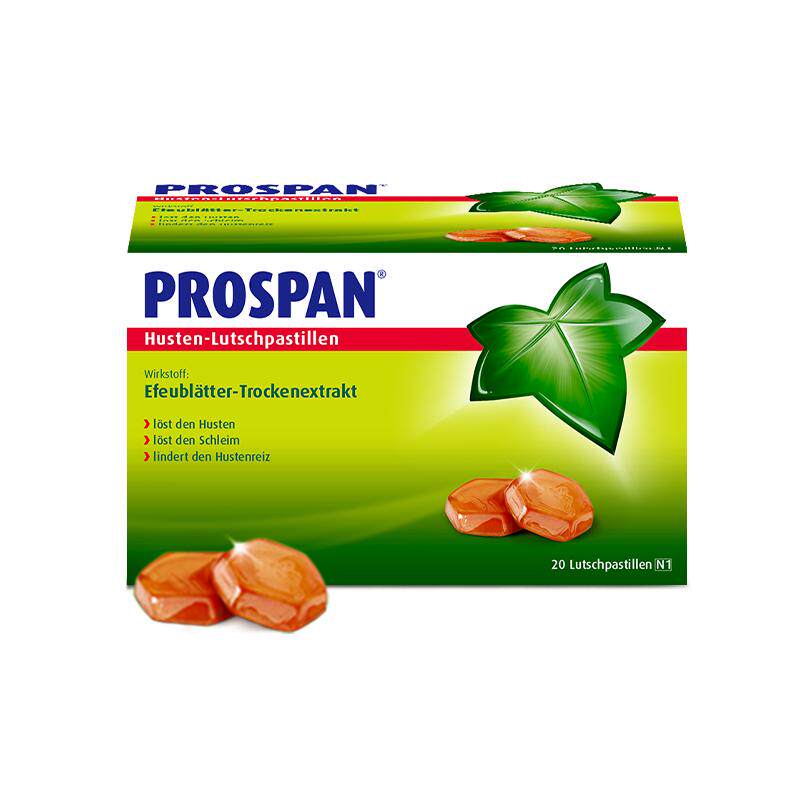 Prospan Male zelene listove tablete za kašal - Ublažava bolno grlo i ...