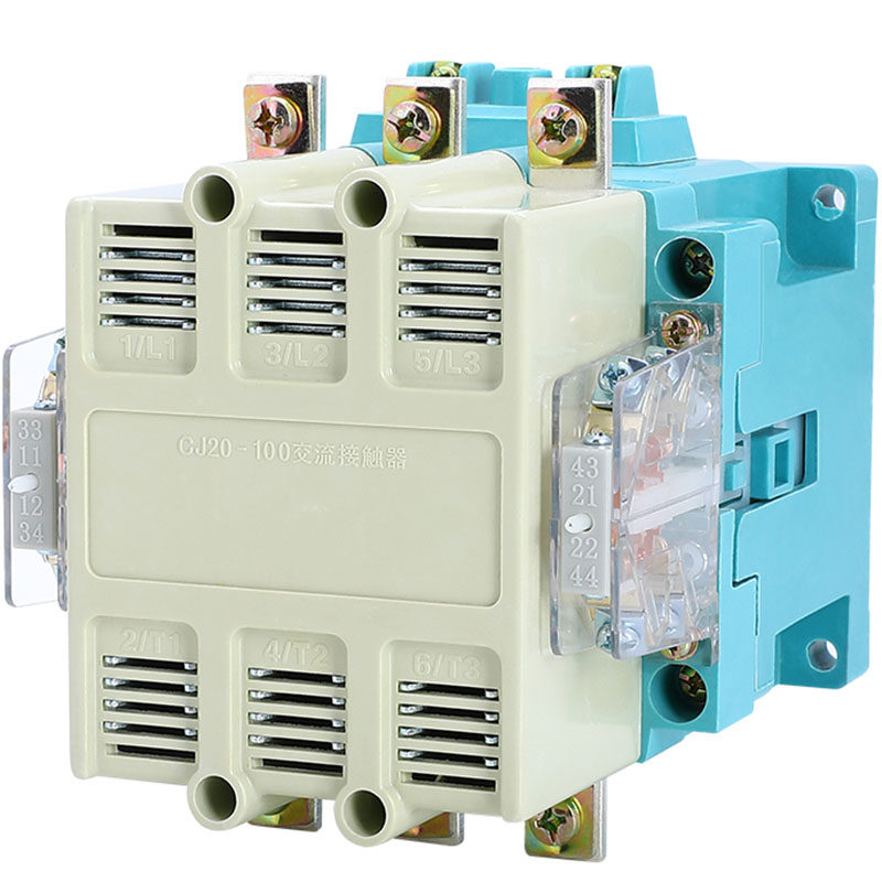 Contactor ac cj20 - 63a/100a/160a/250a/400a/630a - monofásico 220v ...