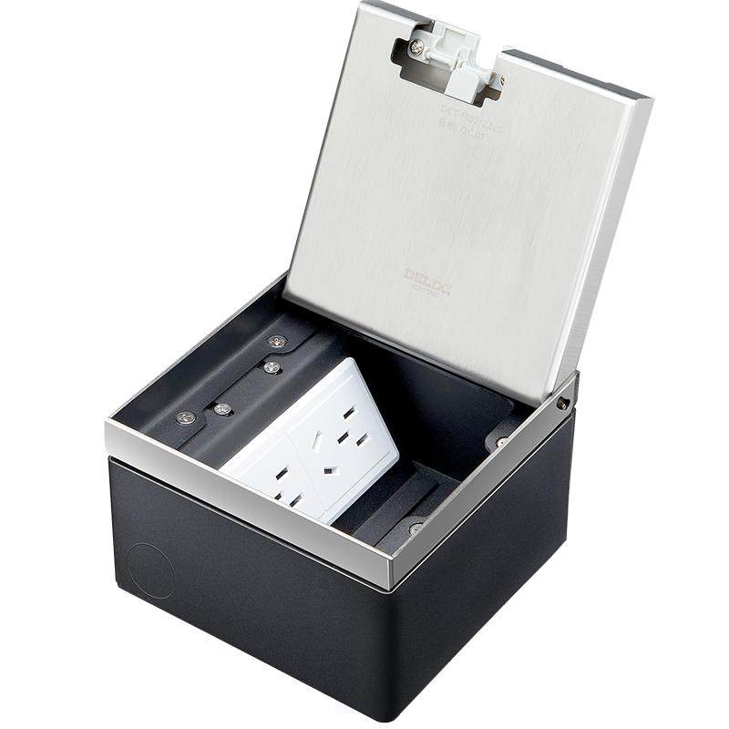 Delixi Invisible Stainless Steel Ground Socket for Home Use