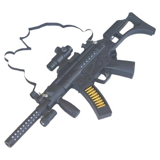 Electric Toy Gun with Light & Sound - Submachine Gun Rifle