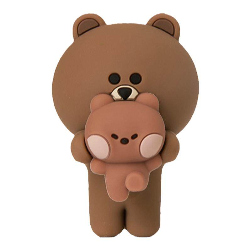 Line Friends Minini Cup Decor - Cute Hanging Doll