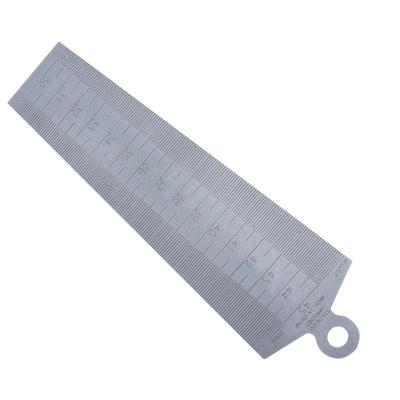 High precision stainless steel ruler wedge tapered gap | Huang xiaochao ...