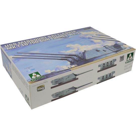 Takom-world 1/72 Delostrelecká veža Missouri č.1 Montážny model 5015