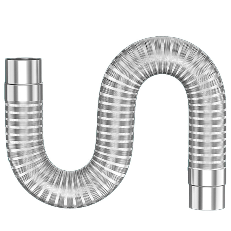 Milor Bathroom Exhaust Fan Pipe - Stainless Steel & Aluminum Alloy