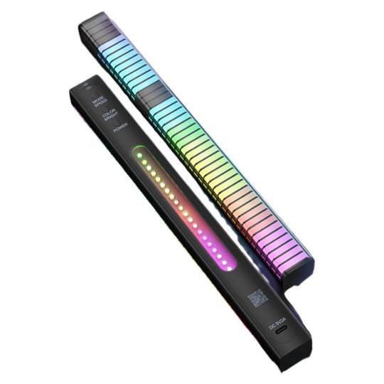 LED Desktop RGB Pickup Light - Music Sound Control Marquee Lamp