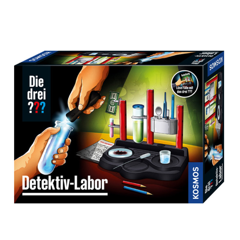 German Kosmos Coledo Detective Laboratory Chemistry Experiment Set for ...