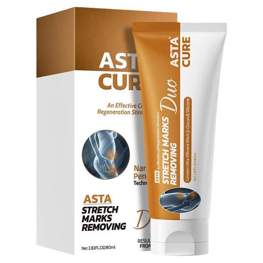 Óleo para Gravidez Astacure - 80ml - Suporte para Estrias e Elasticidade