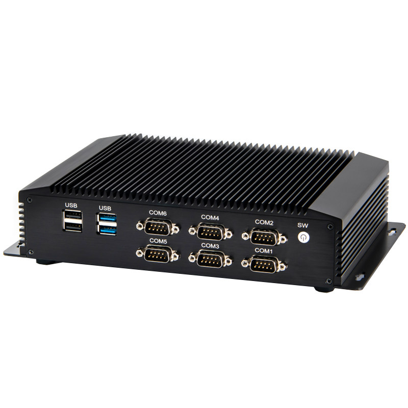 Zhanmei Industrial Control Computer - Fanless Small Mainframe with Dual ...