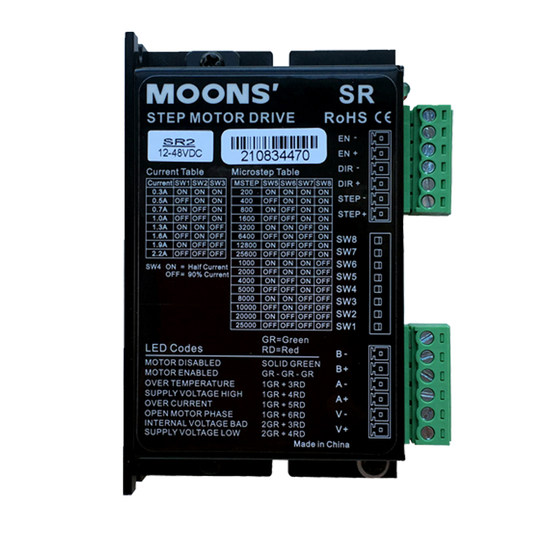 SRX02-E Shanghai Moons Stepper Motor Driver SR2-Plus and SR2 Controller