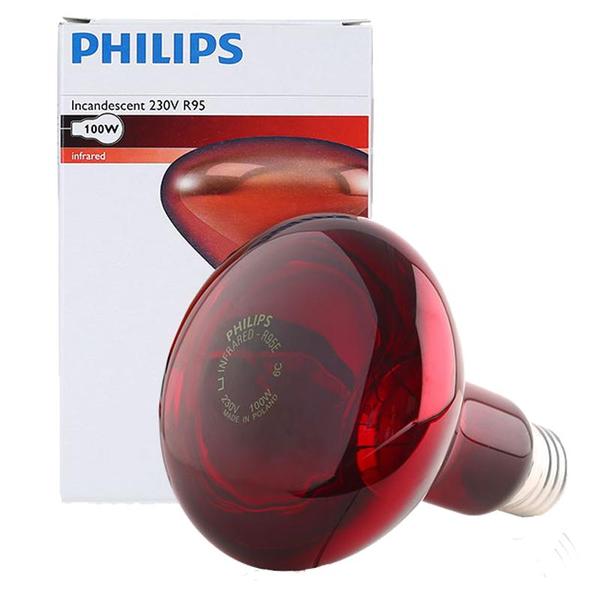 Therapy magic lamp - 100-300w, 100w infrared light bulb | Philips