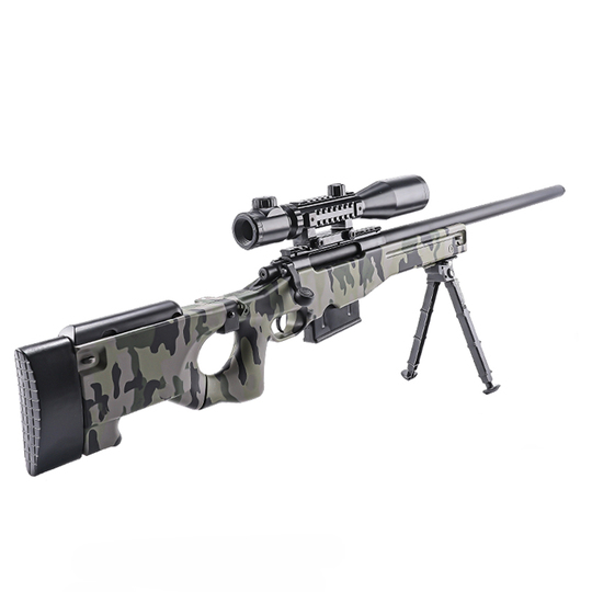 Jayhawk AWM Bolt Action Soft Bullet Gun - Adult & Kids Sniper Rifle Model