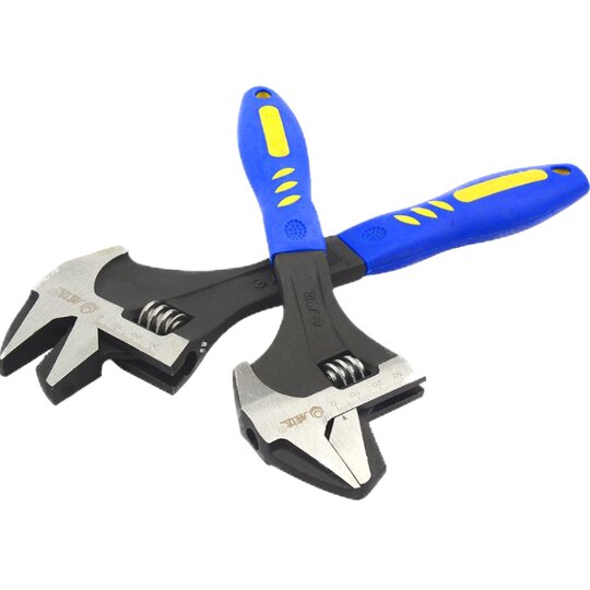 Weida Multifunctional Hammer Adjustable Wrench - 10-12 Inches