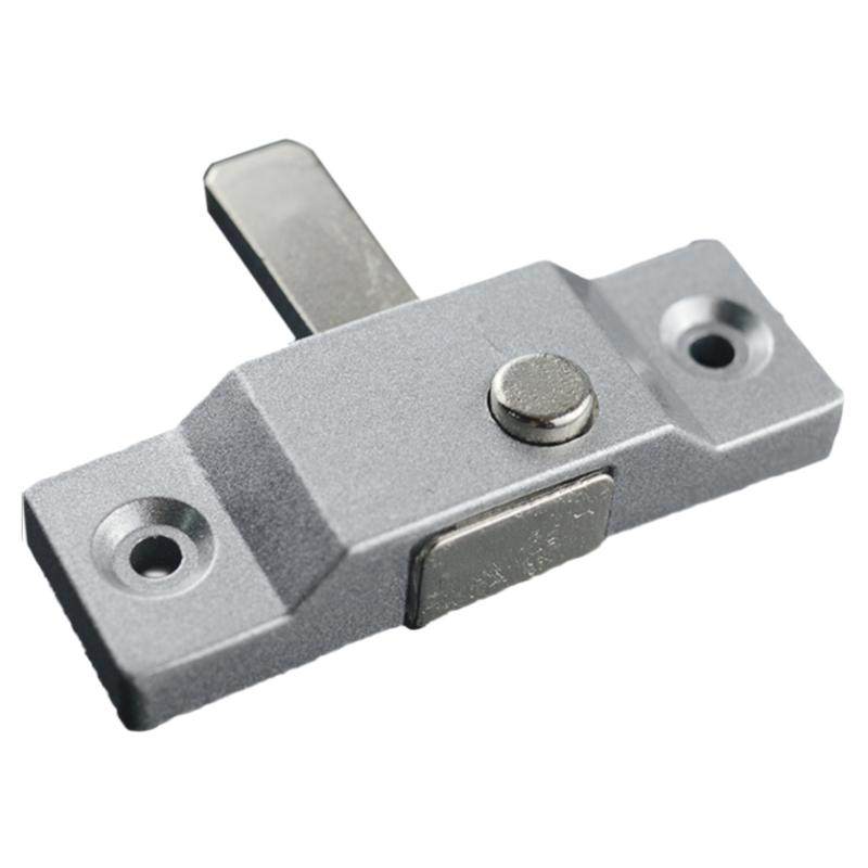 D Frameless Glass Sliding Door Latch - Zinc Alloy Spring Lock