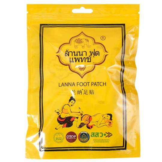 Thailand Lanna Foot Paste Ginger Bamboo Vinegar Wet Sleep Foot Paste ...