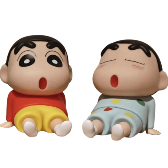 Internet celebrity Crayon Shin-chan mobile phone holder lazy cartoon ...