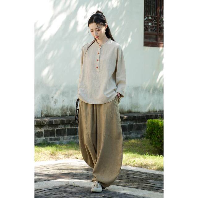 The new cotton and Ma Zen Buddhist Buddhism is a women's clothing monk ...