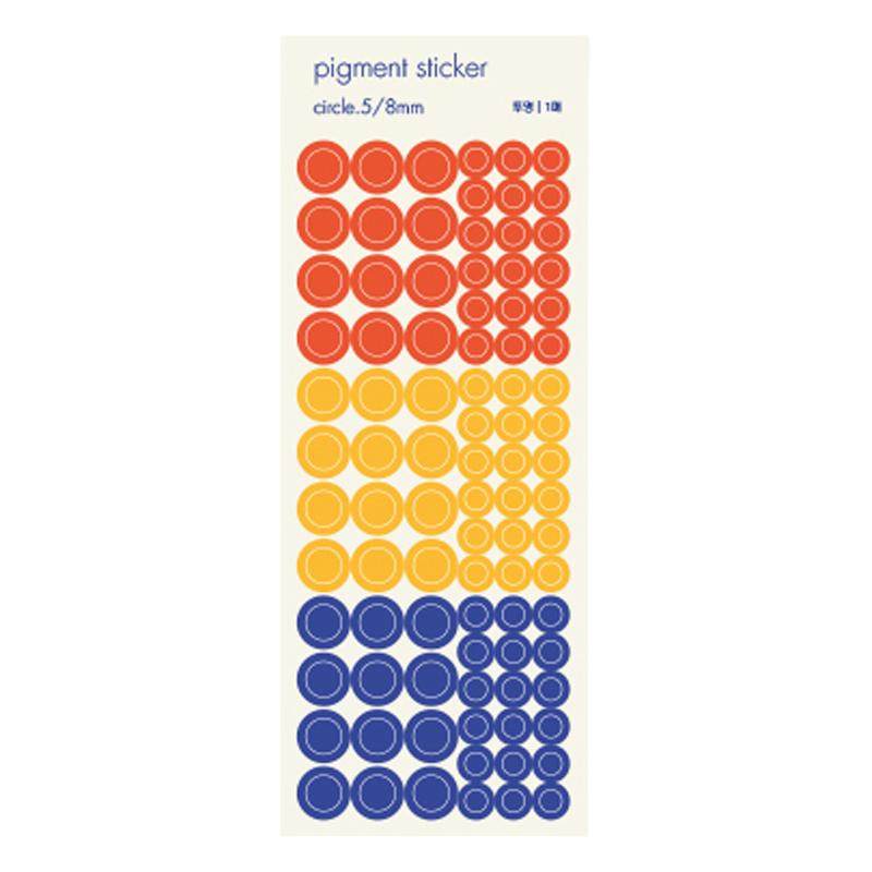 Paperian Pigment Stickers - Korean Decorative Stickers