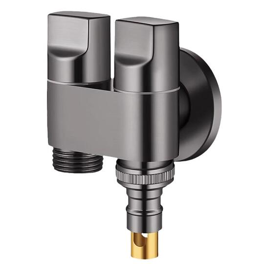Tohiro Brass Washing Machine Faucet Valve - Double Outlet Water Stop