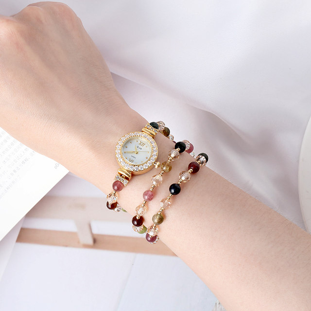 Bracelet Watch Woman Small and Exquisite Mother Cuton Natural ...