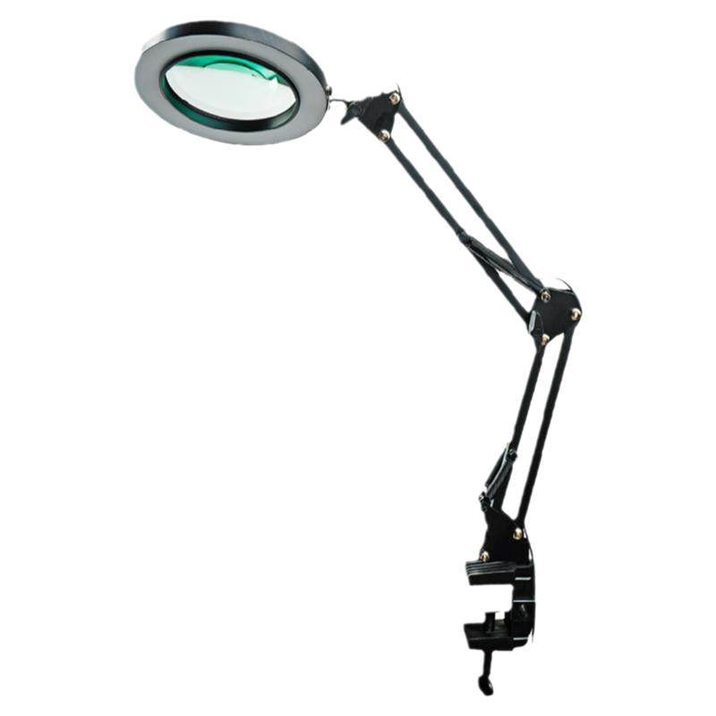 Best 30x Desktop Magnifying Glass with LED Ring Light