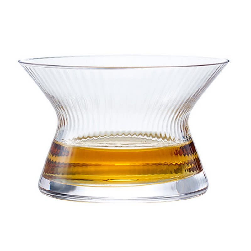 Mole Birthmark Crystal Whiskey Glass - Japanese Style Shot Glass