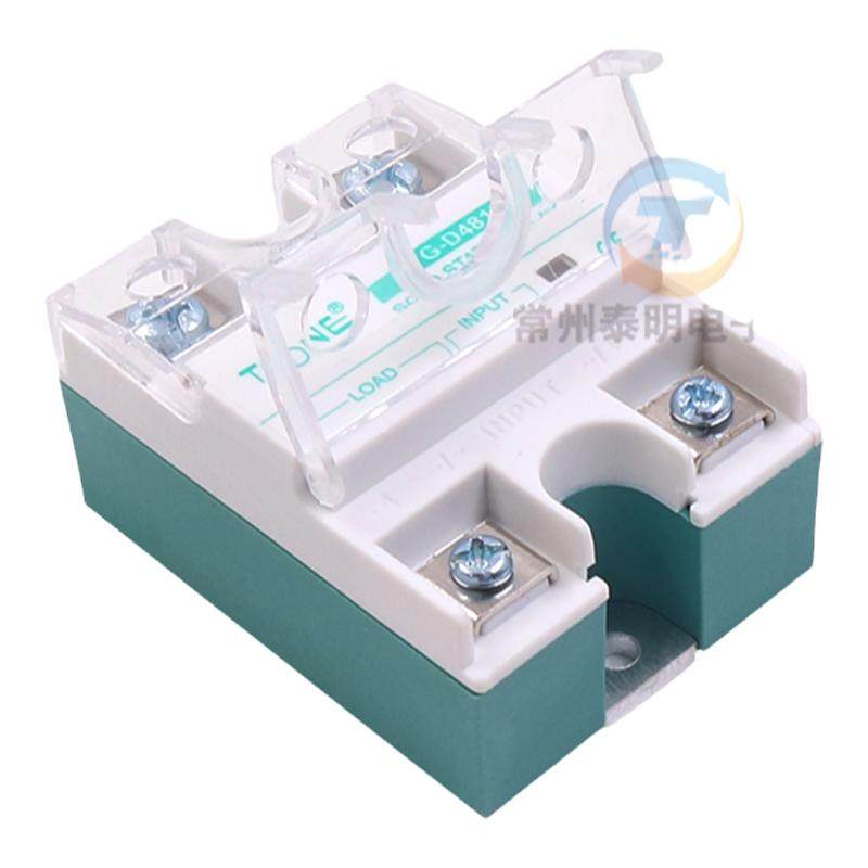 Zhuoyi zyg-d4820 Еднофазно dc-ac твърдотелно реле ssr dc управление ac ...
