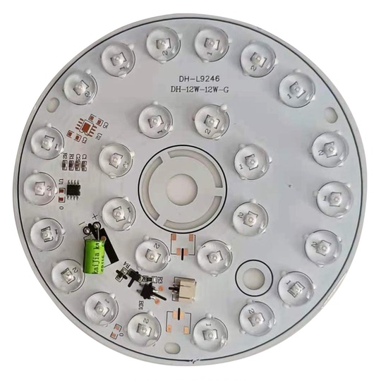 Fuente de Luz LED 220V - Blanco/Tricolor - Placa de Lámpara Sin Driver