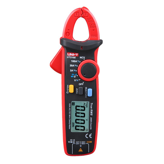 Digitálny klešťový merač ut210e | vysoko presný mini multimeter ...