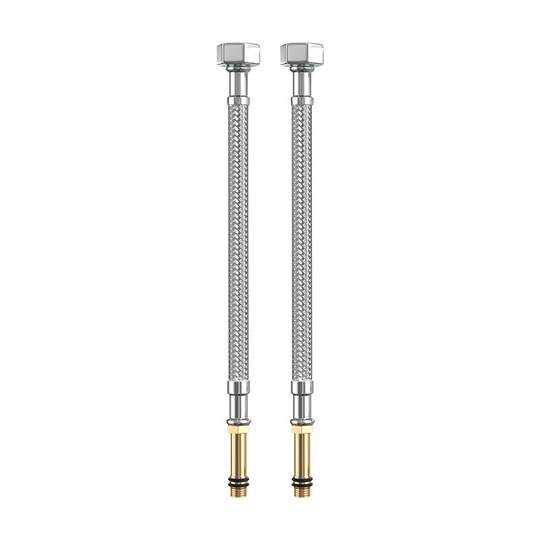 304 Stainless Steel Braided Faucet Inlet Pipe for Hot and Cold Water