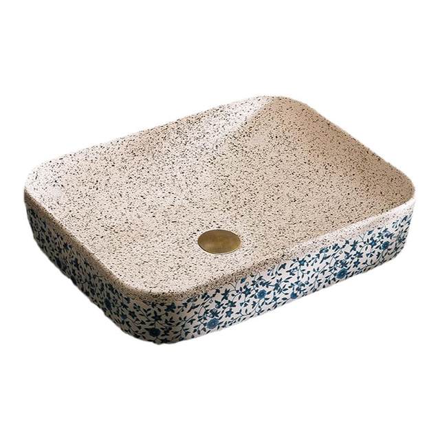 Countertop basin splash-proof small size bathroom balcony wash basin ...