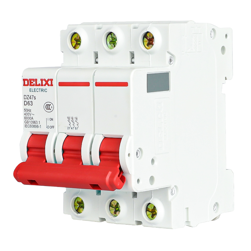 Delixi DZ47S 32A 380V 4P ავტომატური გამანათებელი