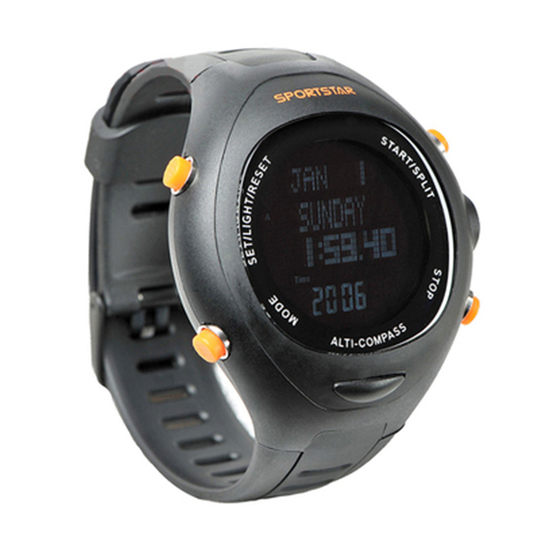 Shiboda Outdoor Pioneer Sports Altitude Watch with Barometer, Compass ...