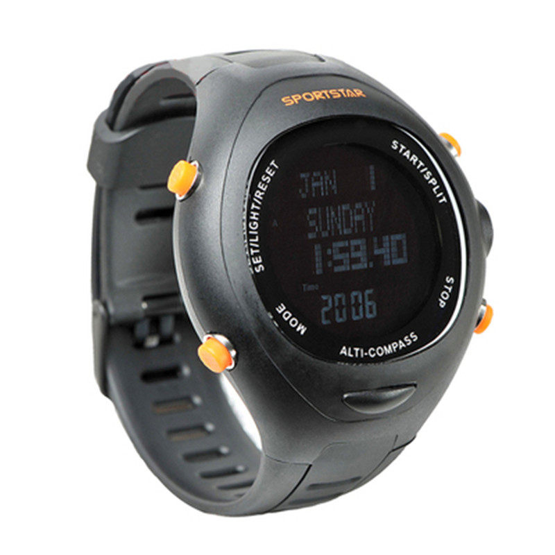 Shiboda Outdoor Pioneer Sports Altitude Watch with Barometer, Compass ...