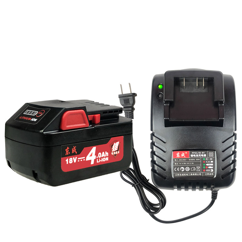 מטען סוללת ליתיום Dongcheng 18V/20V - אביזר למברגה חשמלית, משחזת זווית ...
