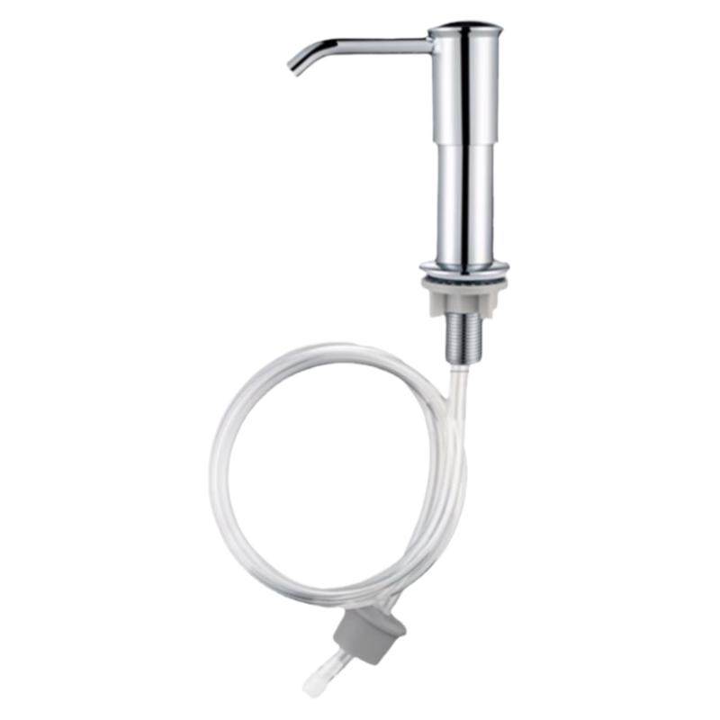 Langqi Kitchen Sink Soap Dispenser - Chrome Plastic Pump