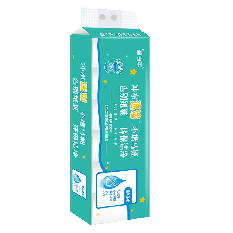 Water-Soluble Toilet Paper Roll - Fu Century-Old Soluble Paper Towel ...