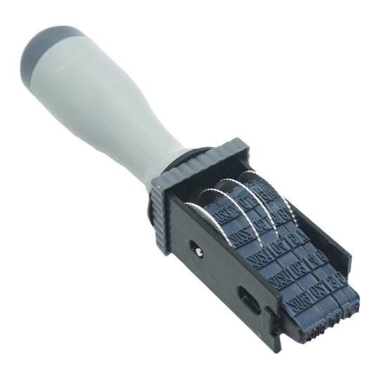 Adjustable Date Stamp for Egg Certificate Label Belt