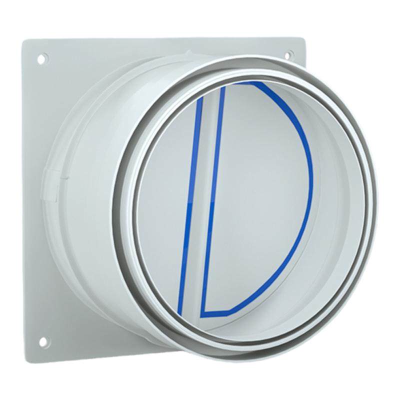 Submarine flue check valve kitchen special range hood check valve ...