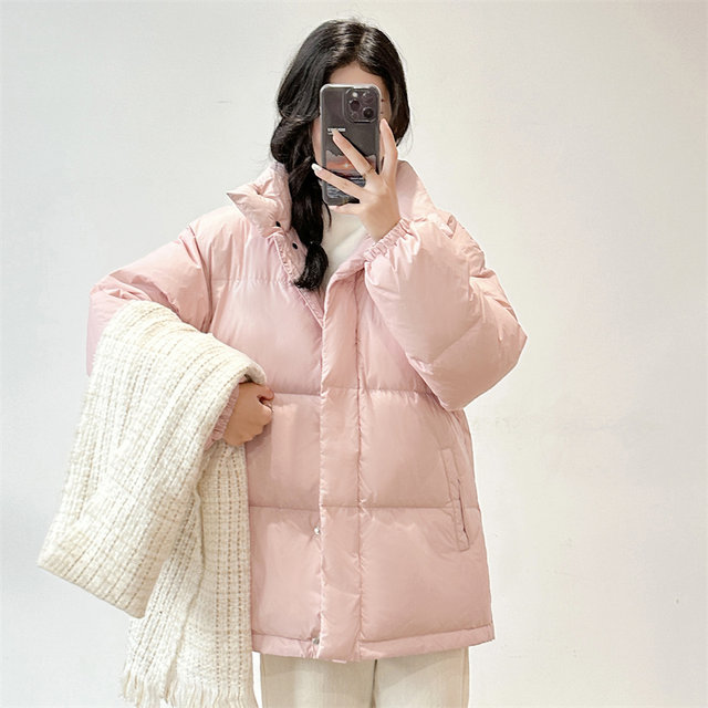 The anti -season and Korean version of Dongdamen stand -up collar loose ...