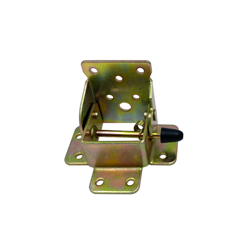 90 Degree Folding Table Legs Hinges - Self-Locking Steel Hardware