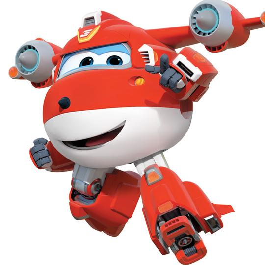Auldey Super Wings Transformierbarer Roboter Auto Spielzeugset