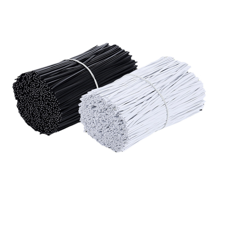 Electro-Galvanized Plastic-Coated Thin Iron Wire Wire and Cable Tie ...