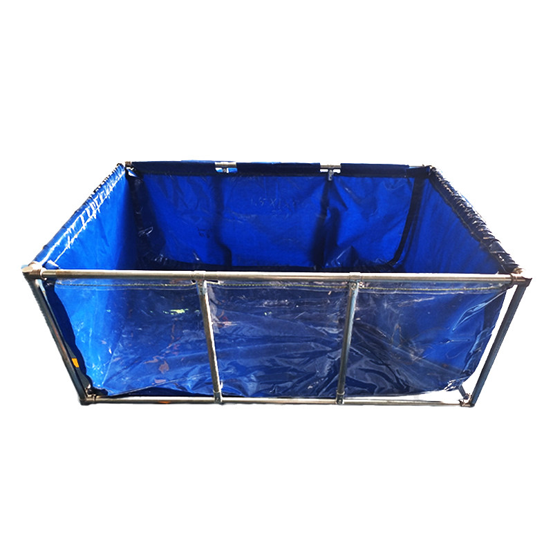 Transparent Canvas Fish Pond Folding Aquaculture Pool Knife Scraper ...
