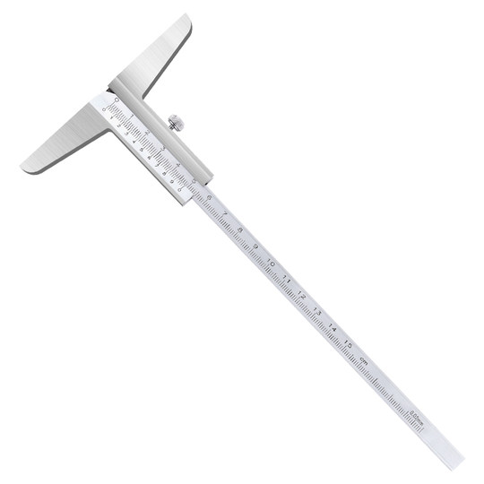 Depth Ruler High Precision Vernier Caliper Measuring Tool Stainless ...
