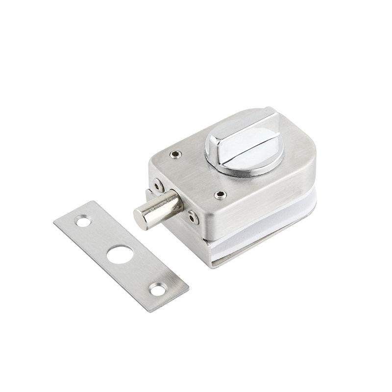 Glass Door Lock Stainless Steel Ground Pin