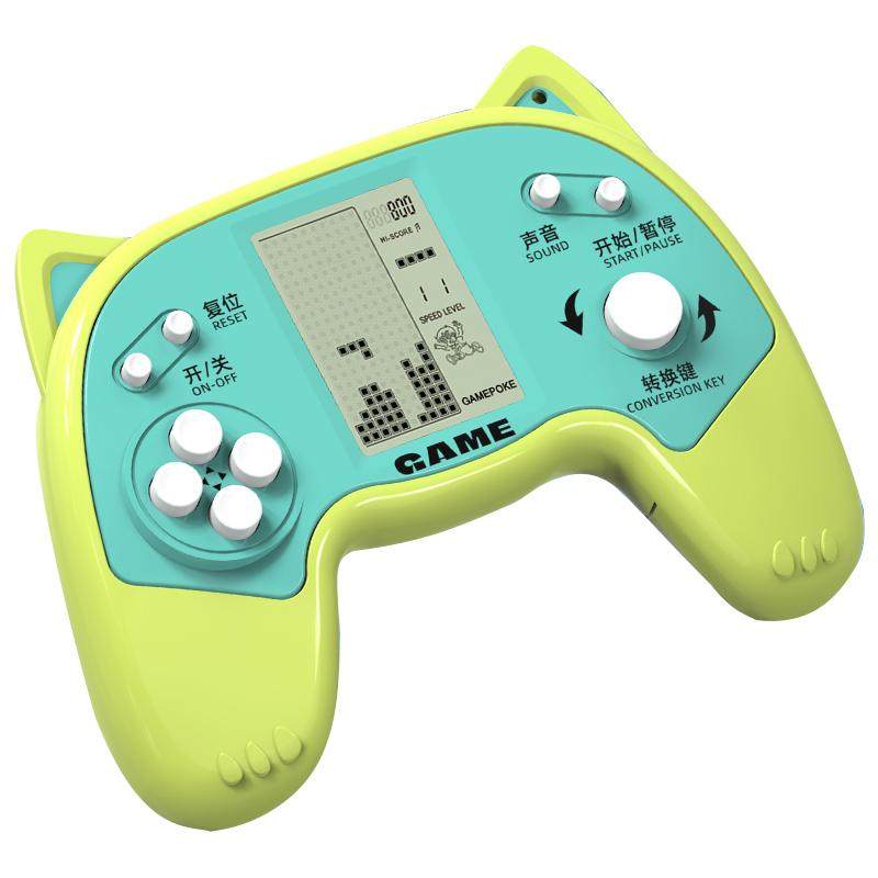 2023 New Tetris Amusement Machine Toy Children's Electronic Handheld ...