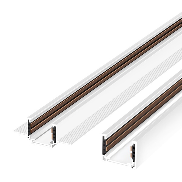 2cm ultra-thin surface-mounted pre-embedded white magnetic track light ...