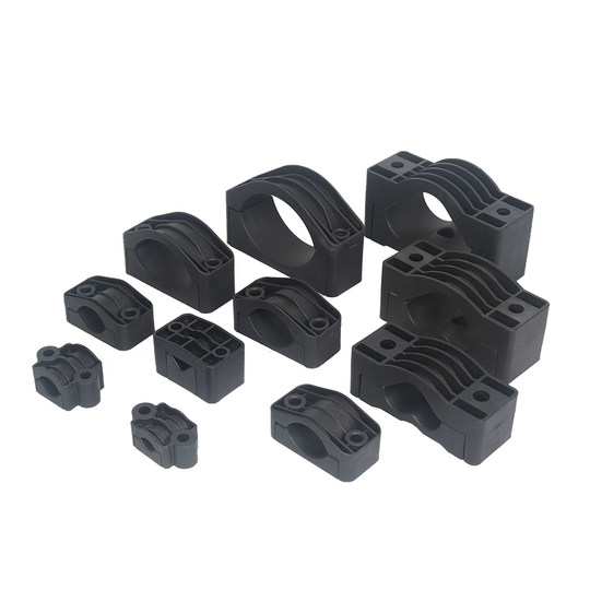 High-Voltage Cable Clamp - Screw Clamp - Nylon Material Curved Wire Clamp