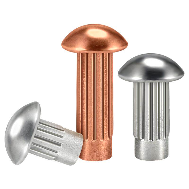 Aluminum Nameplate Rivets GB827 Stainless Steel Knurled Aluminum Rivets ...